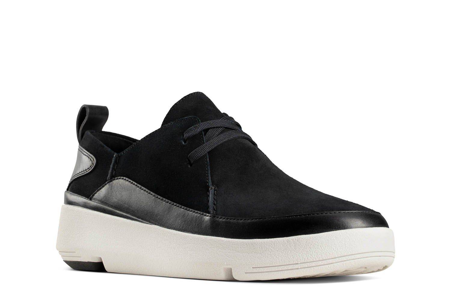 Купить Женские полуботинки Clarks, цвет черный, Модель: Tri Flash Walk ...