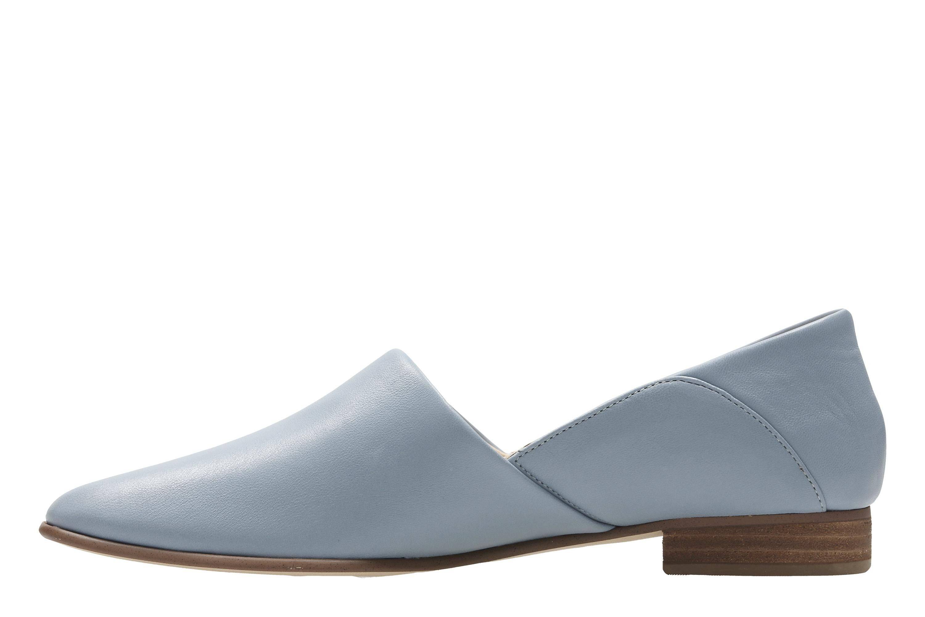 Купить Женские туфли-лодочки Clarks, цвет голубой, Модель: Pure Tone ...