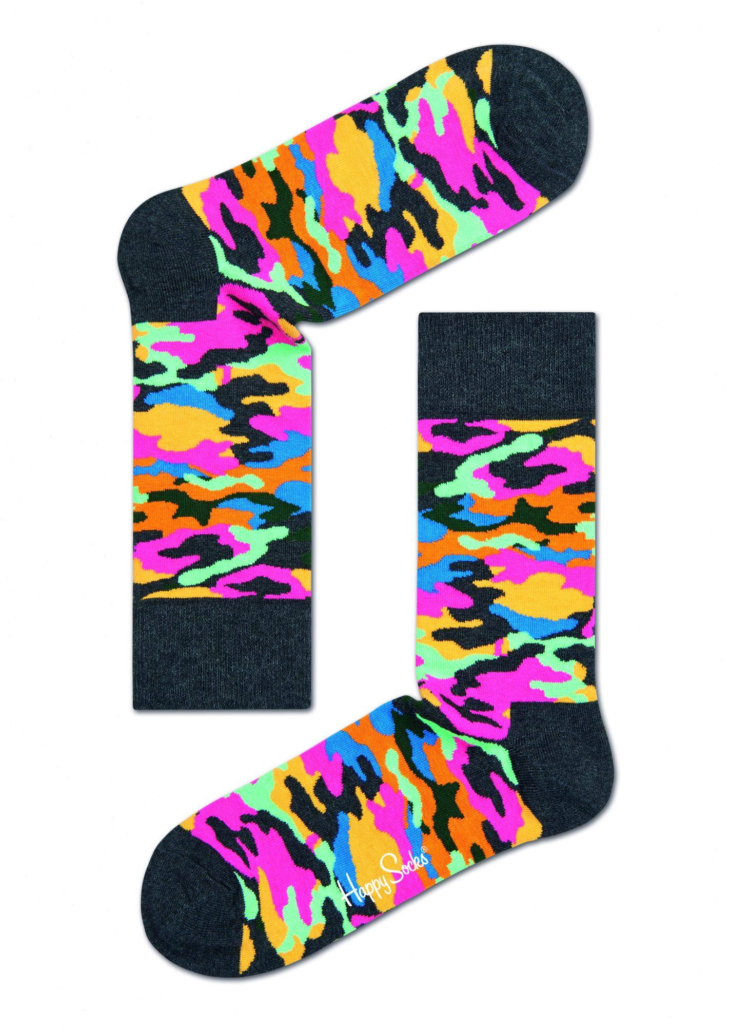 Купить носки Унисекс Happy socks, Модель: CAMO, арт: BC01 - нет в наличии