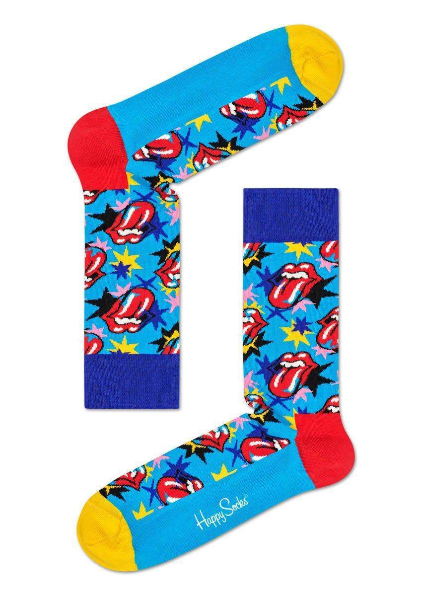 Купить носки Унисекс Happy socks, Модель: Rolling Stones Ruby Tuesday ...