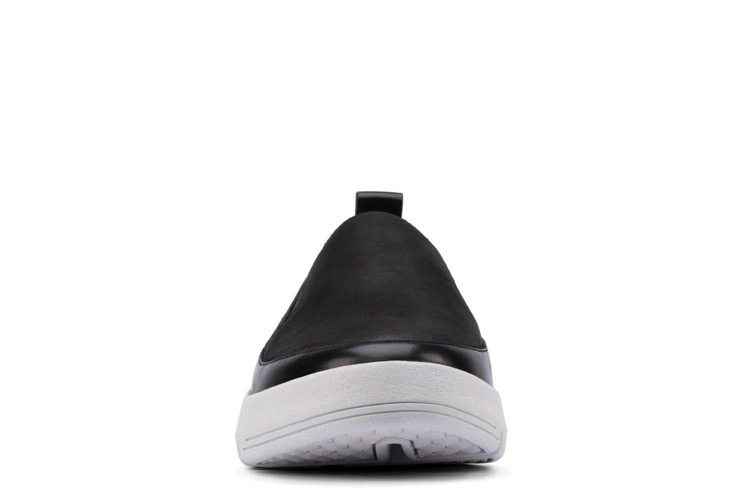 Купить Женские слипоны Clarks, цвет черный, Модель: Tri Flash Step, арт ...